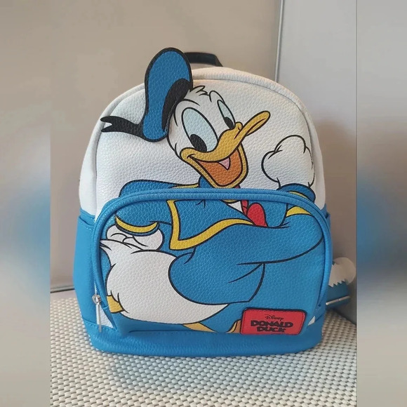 Disney | Bags | Disney Donald Duck Mini Backpack Purse | Poshmark